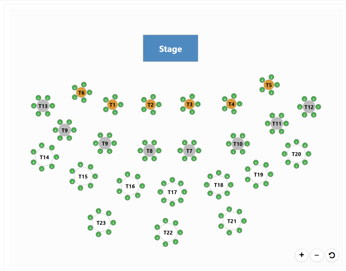 WordPress Seating Chart Demo | Live Event Seating